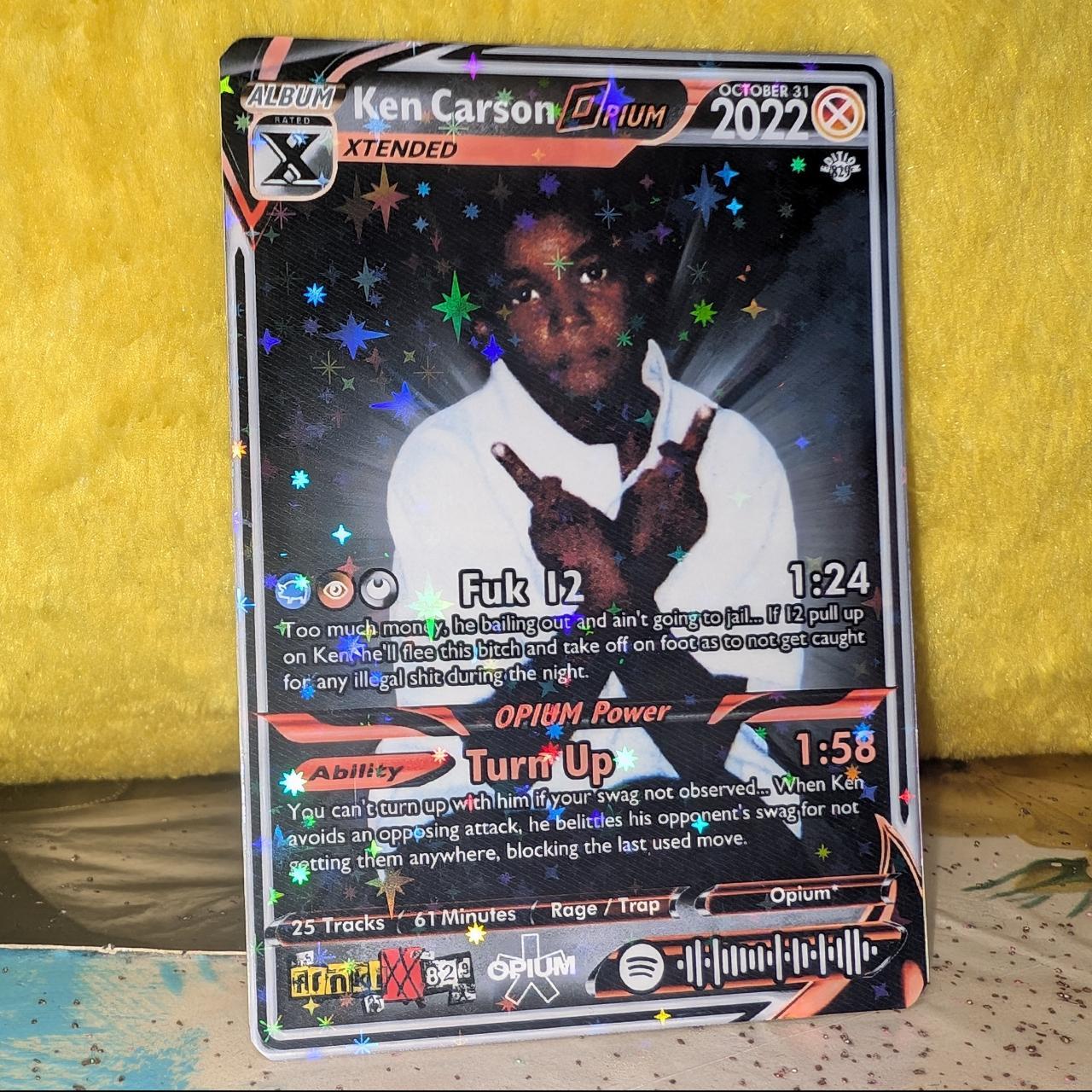 Ken Carson Holographic Trading Card Set !!ALL... | Depop