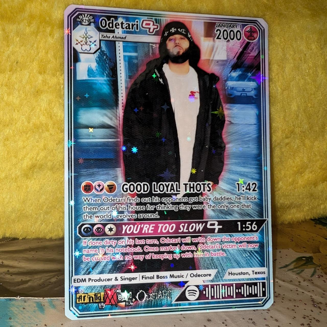 Odetari Holographic Trading Card !!ALL PRICES FIRM,... | Depop