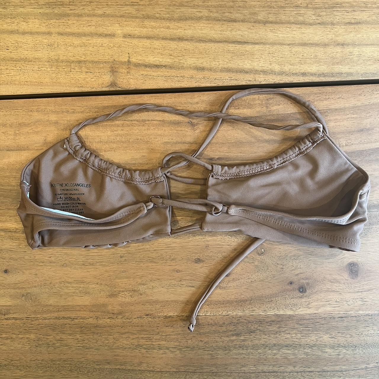 Women's Brown Bikini-and-tankini-tops | Depop