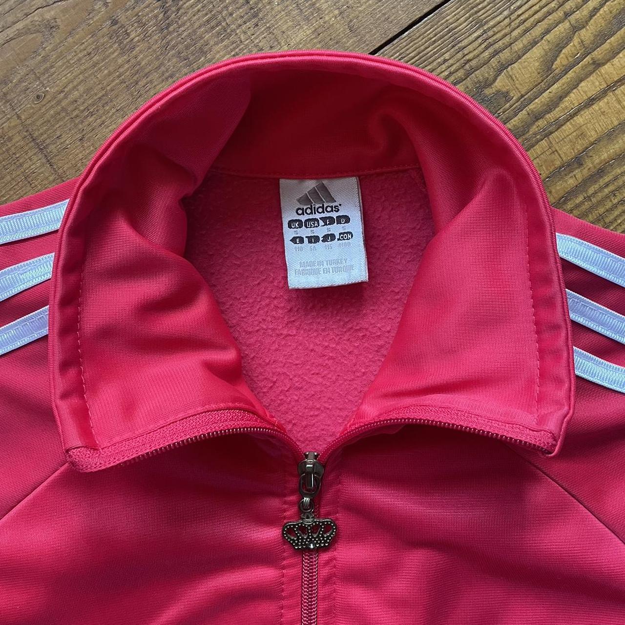 Adidas Originals Vintage Track Jacket in Pink 🏷️ - UK... - Depop