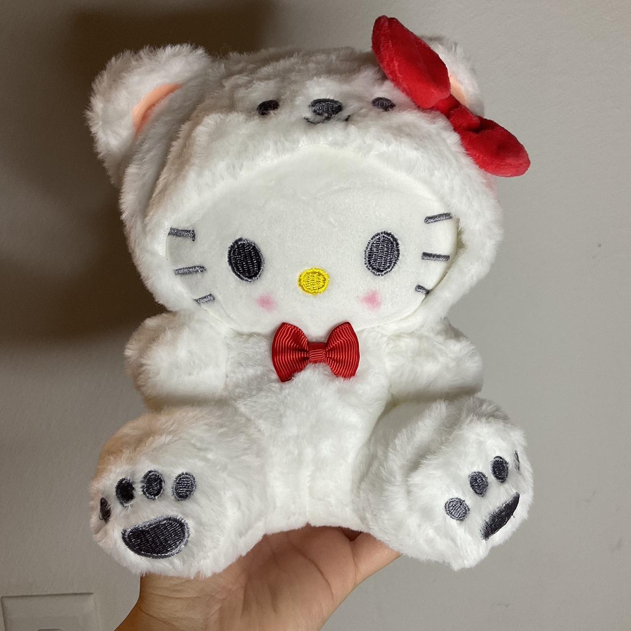 White Hello Kitty plush #kawaii #hellokitty This... - Depop