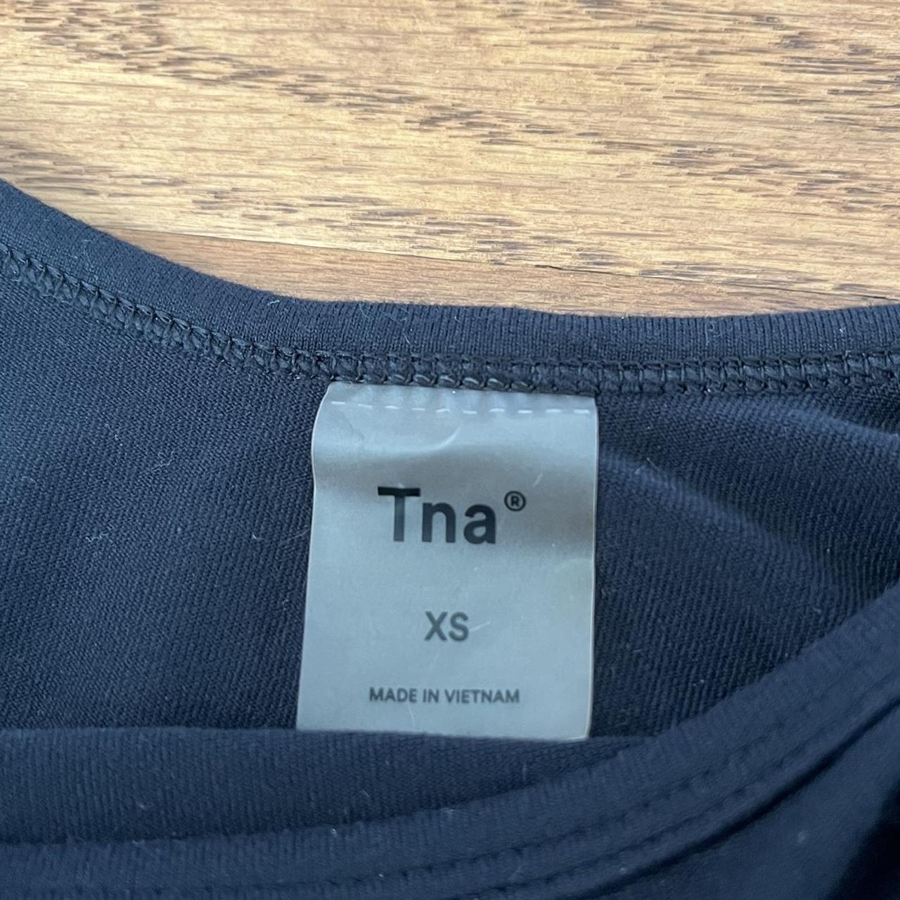 Aritzia TNA black bra size xs good condition sports... - Depop