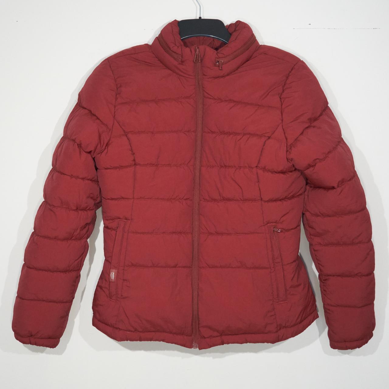 Oxbow Women's Red Long Sleeve Full Zip Concealed... - Depop