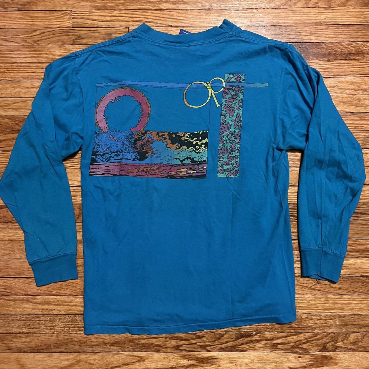 1985 80s vintage Ocean Pacific long sleeve surf... - Depop