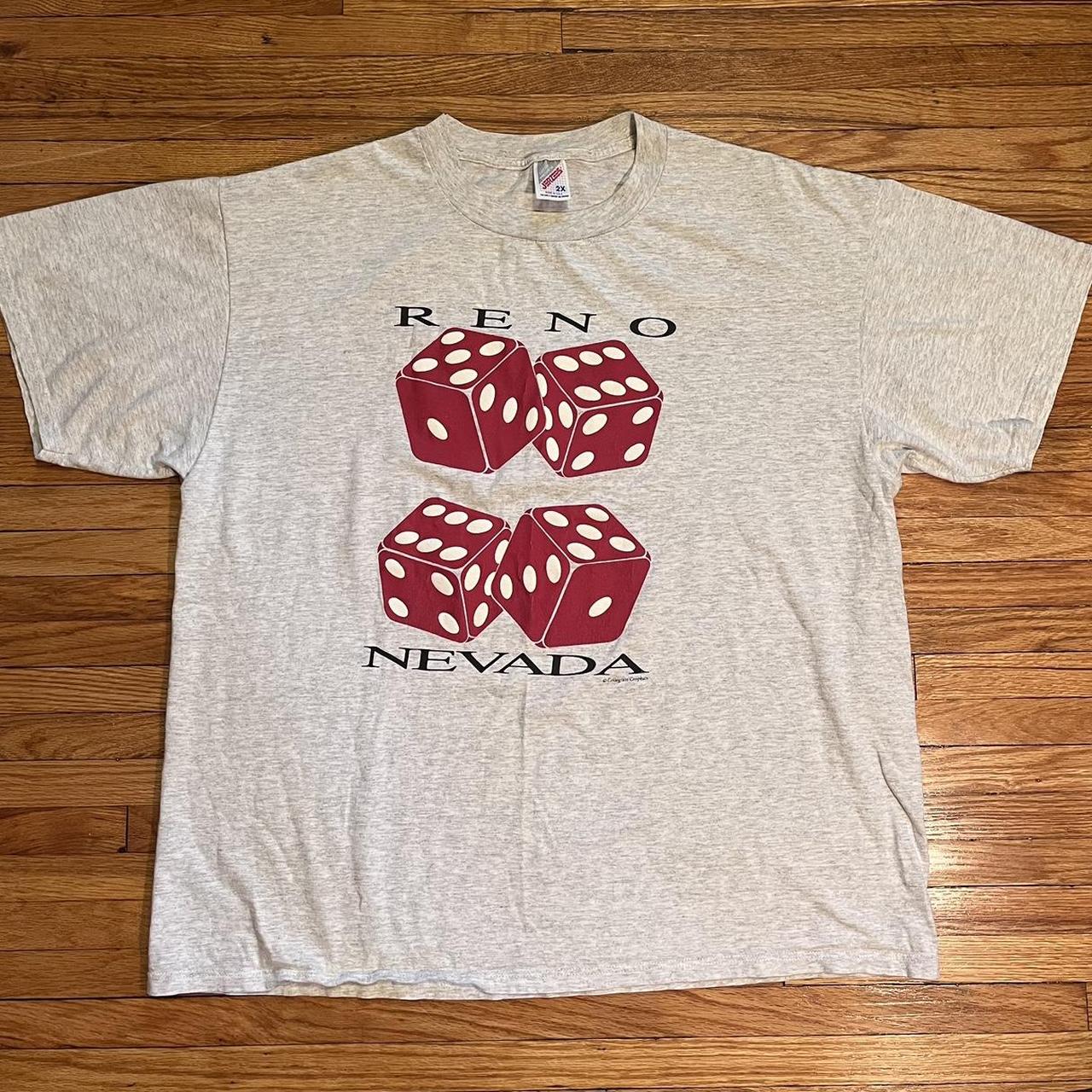 90s vintage Reno Nevada dice shirt 🎲 #vintage #90s... - Depop