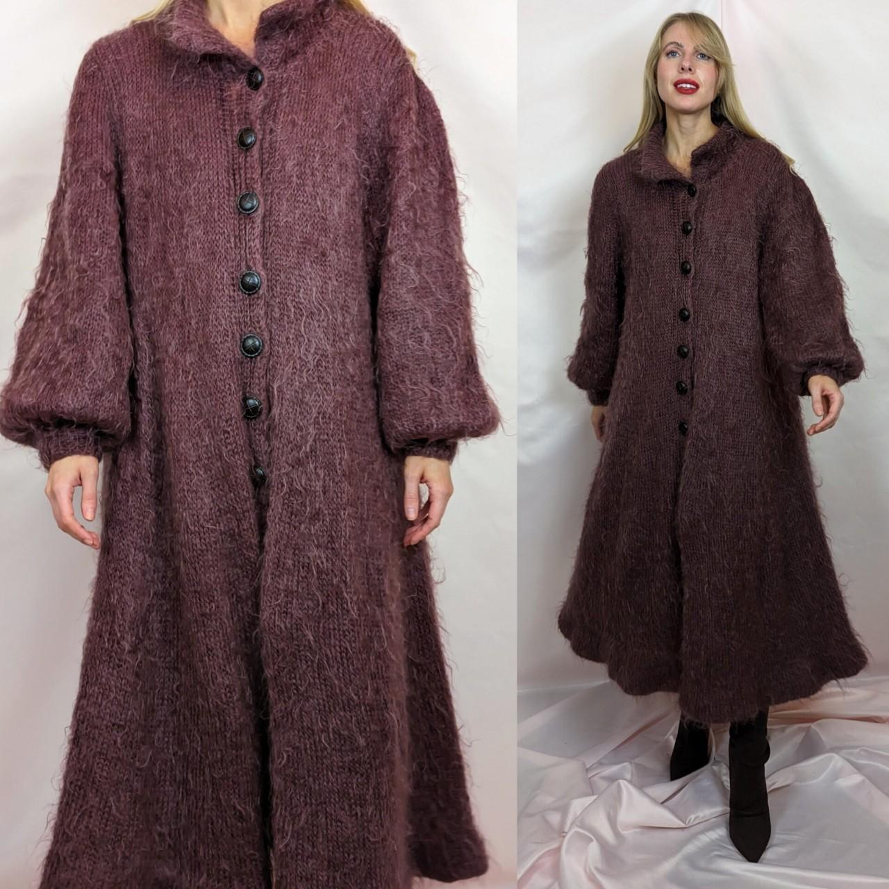 True vintage dated 1980s/ early 1990s 100% mohair... - Depop