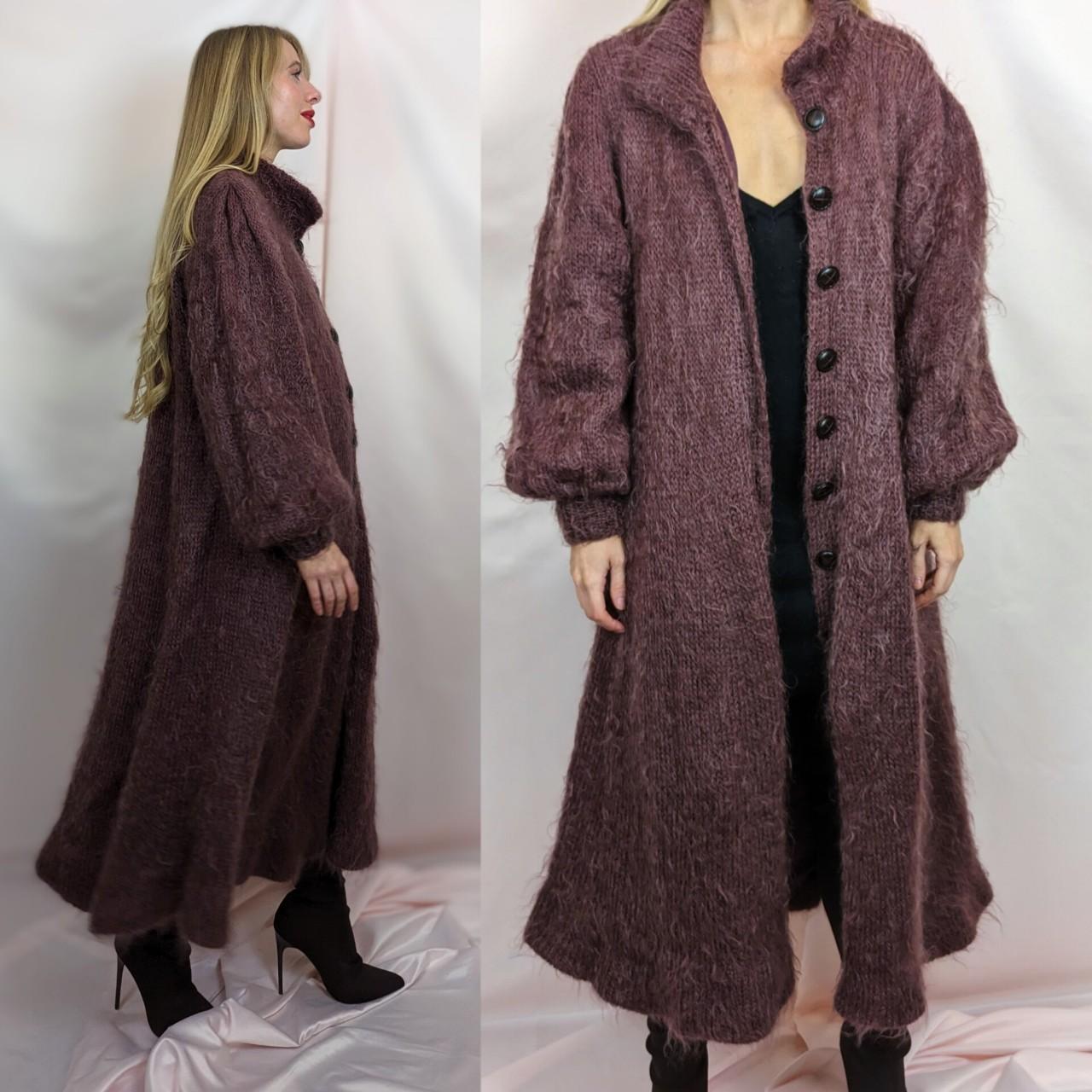 True vintage dated 1980s/ early 1990s 100% mohair... - Depop