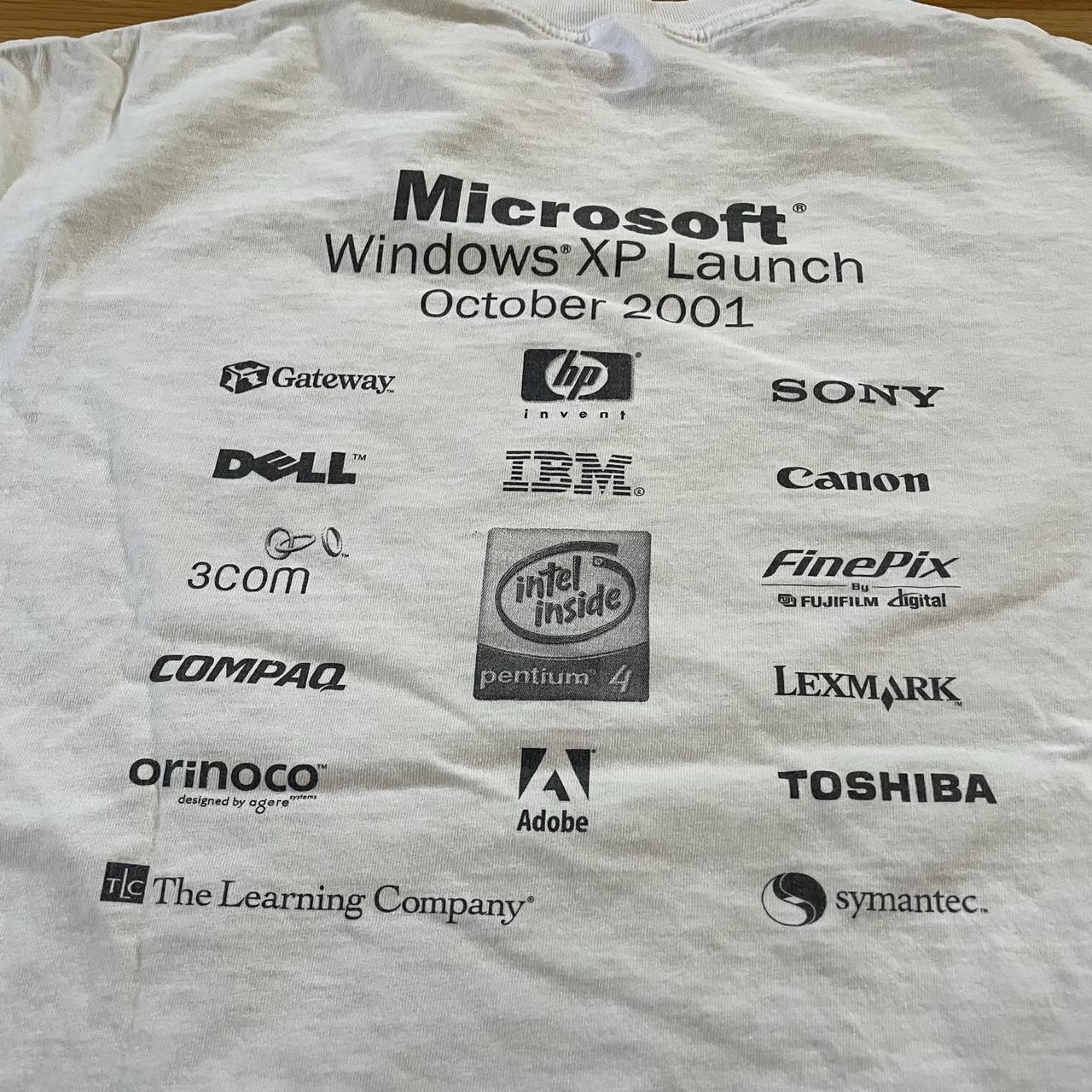 Vintage 2001 Microsoft Windows XP Launch Promo... - Depop