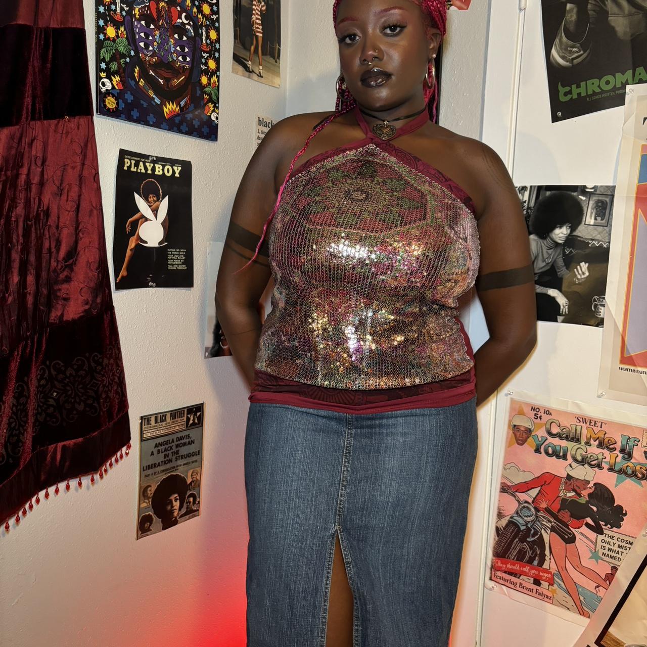 Y2K party top #snooki #jerseyshore #y2k #mcbling - Depop