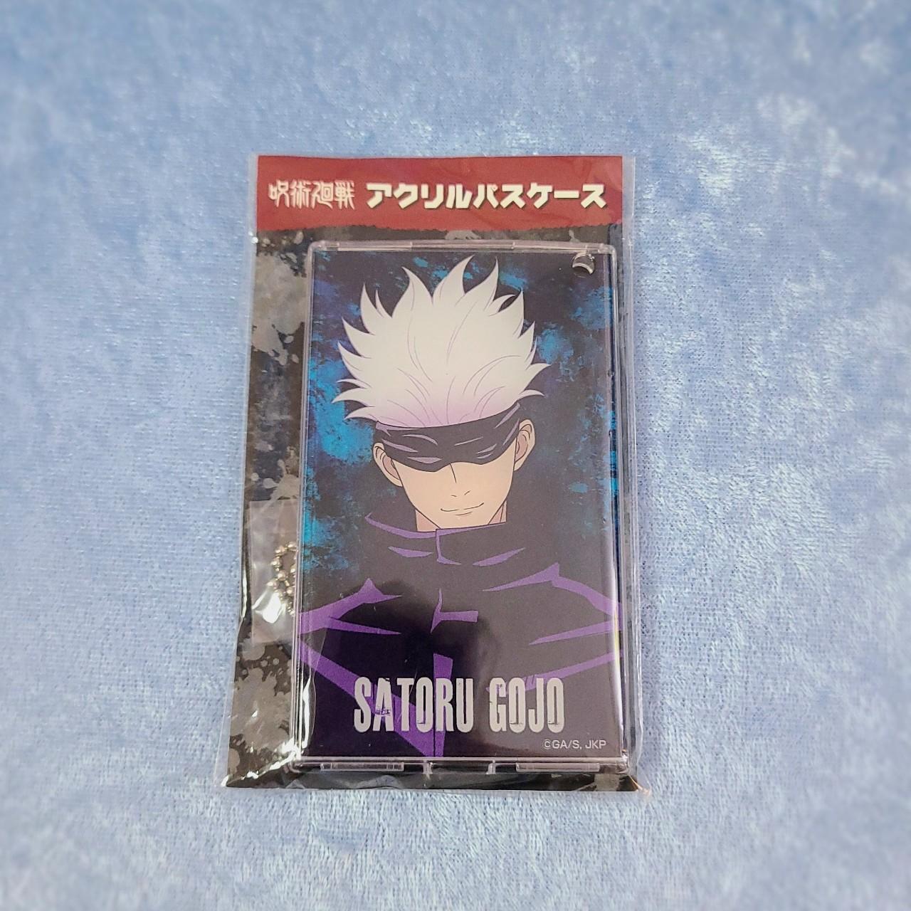 Limited edition Satoru Gojo acrylic pass card case... - Depop