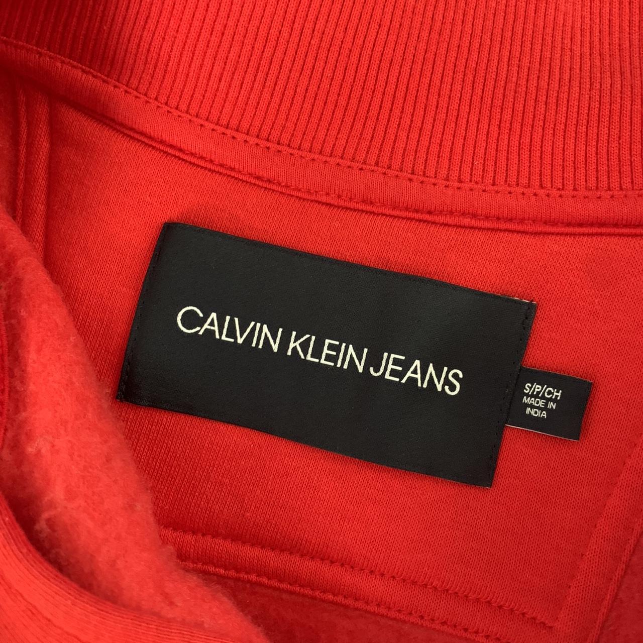 Small red Calvin Klein sweater. Great condition just... - Depop