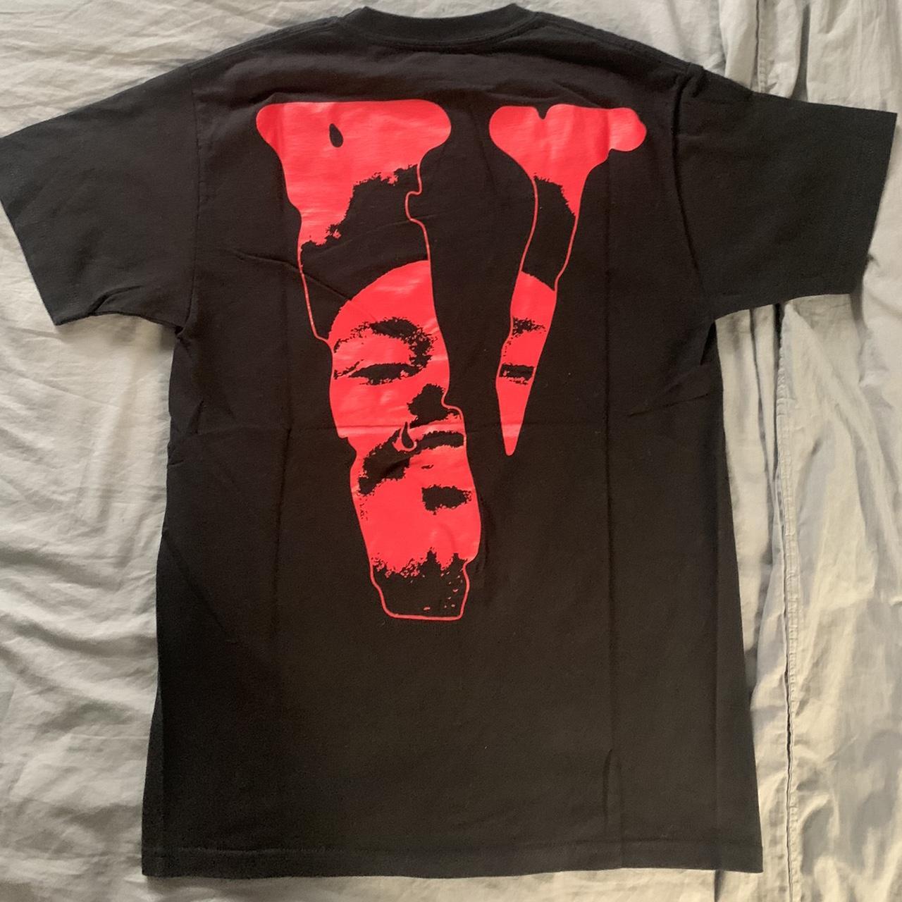 VLONE x The Weeknd After hours acid drip tee size... - Depop