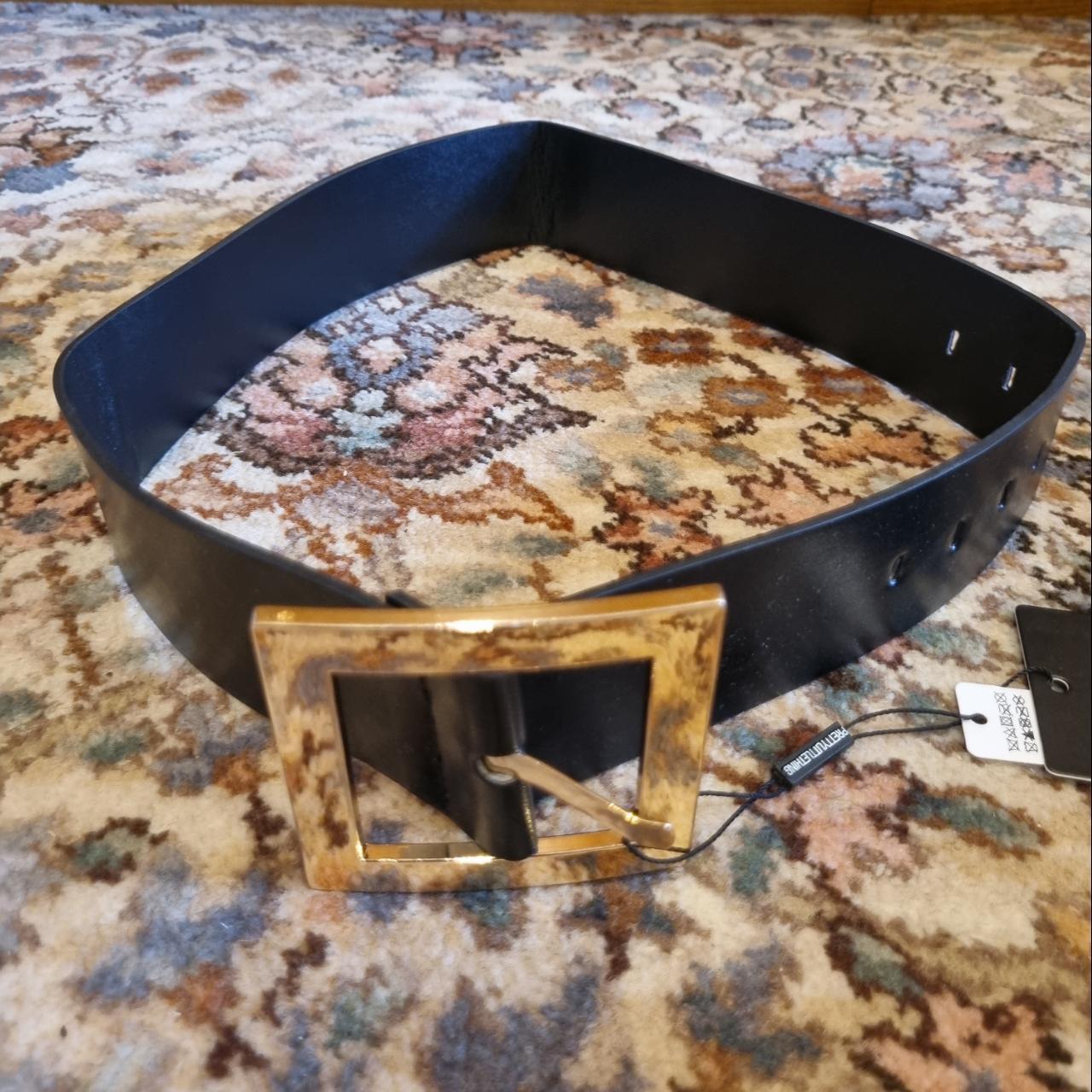 Thick 80s Inspired Belt #80s #camp - Depop