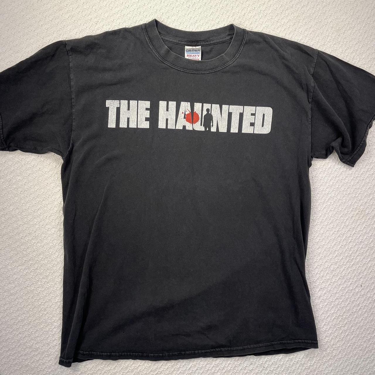 The Haunted Band T-Shirt. Size L on Tag. 100%... - Depop