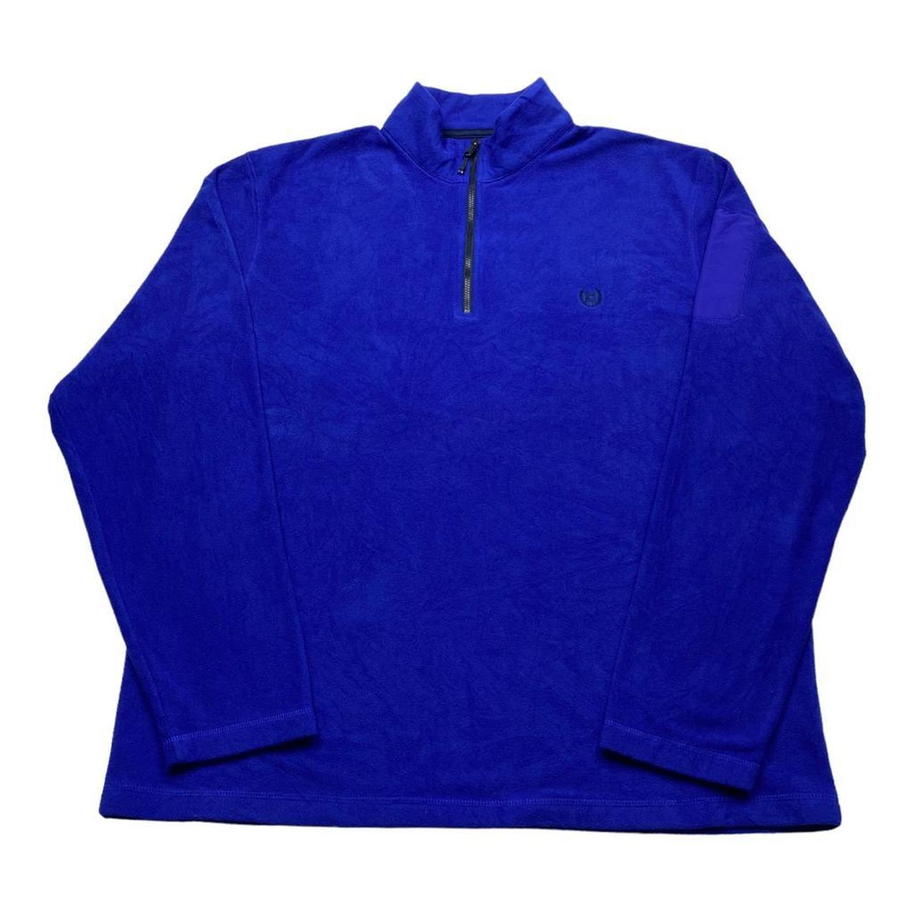 Chaps Sport by Ralph Lauren Vintage Royal Blue 1/4... - Depop