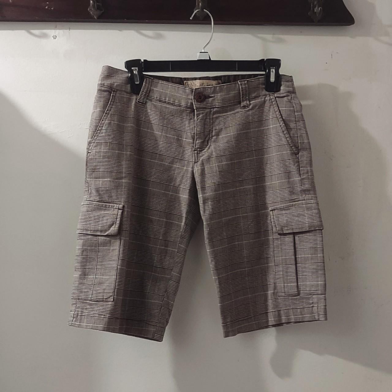 4 for $24 !!!!! Billabong plaid tomboy shorts... - Depop