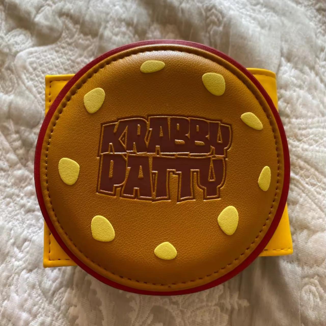 🍔 Krabby Patty Burger Wallet 🍟 Fun Y2K Spongebob... | Depop
