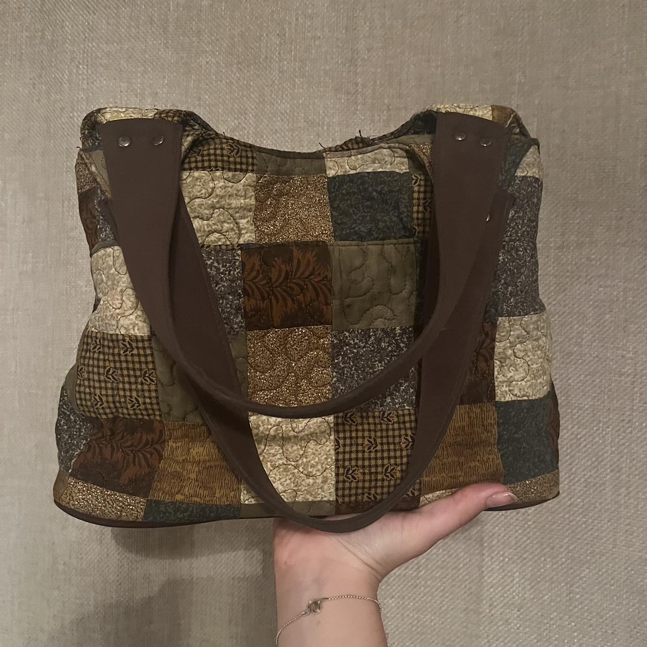 Super cute patch purse!! 👜 Has a few strings that... | Depop