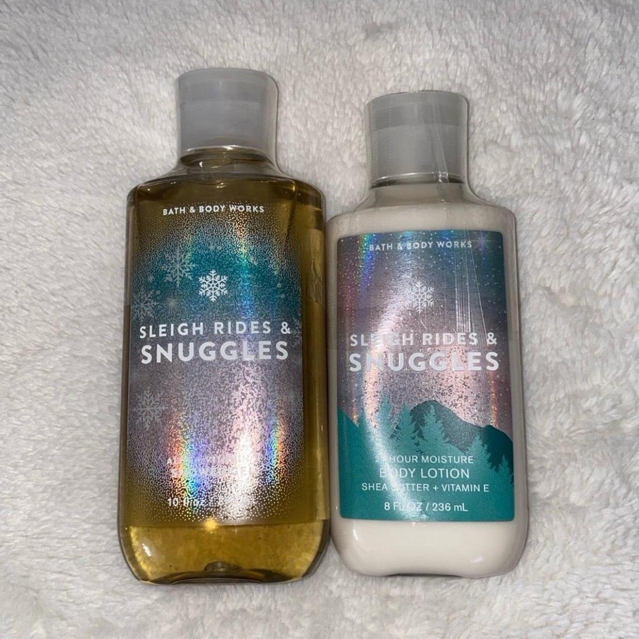 Sleigh Rides & Snuggles shower gel and body lotion... - Depop