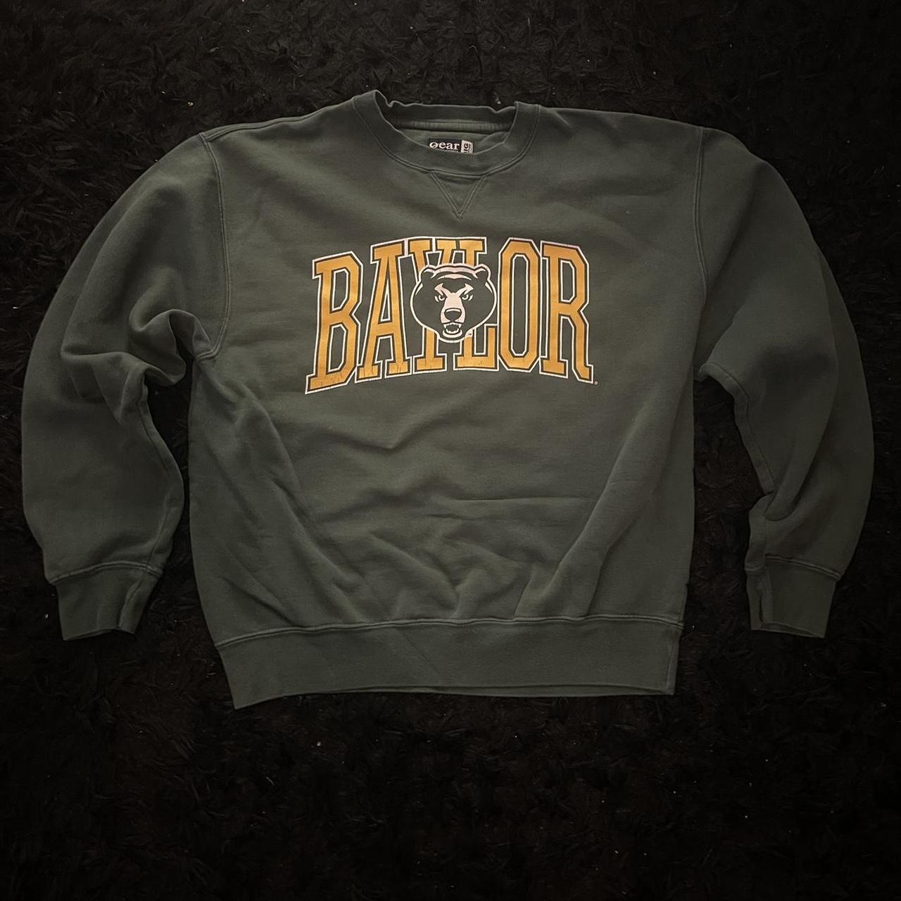 baylor university graphic sweatshirt size:... | Depop