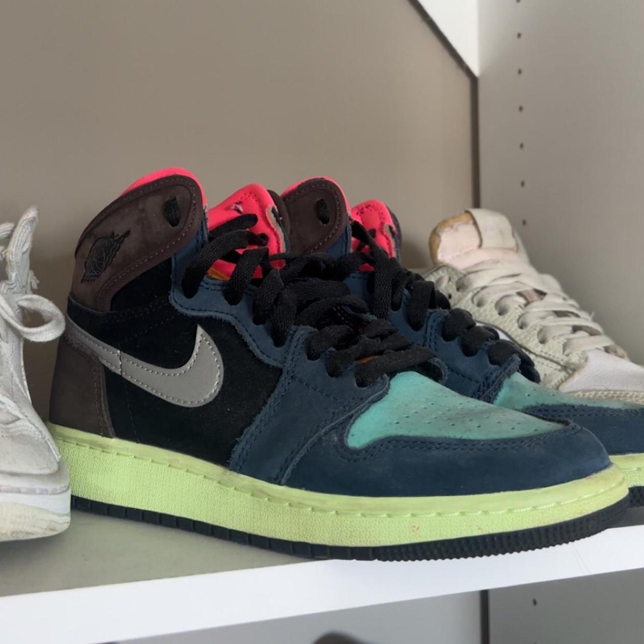 NIKE JORDAN tokyo biohack (NO BOX)💙 womens 6.5 grade... | Depop