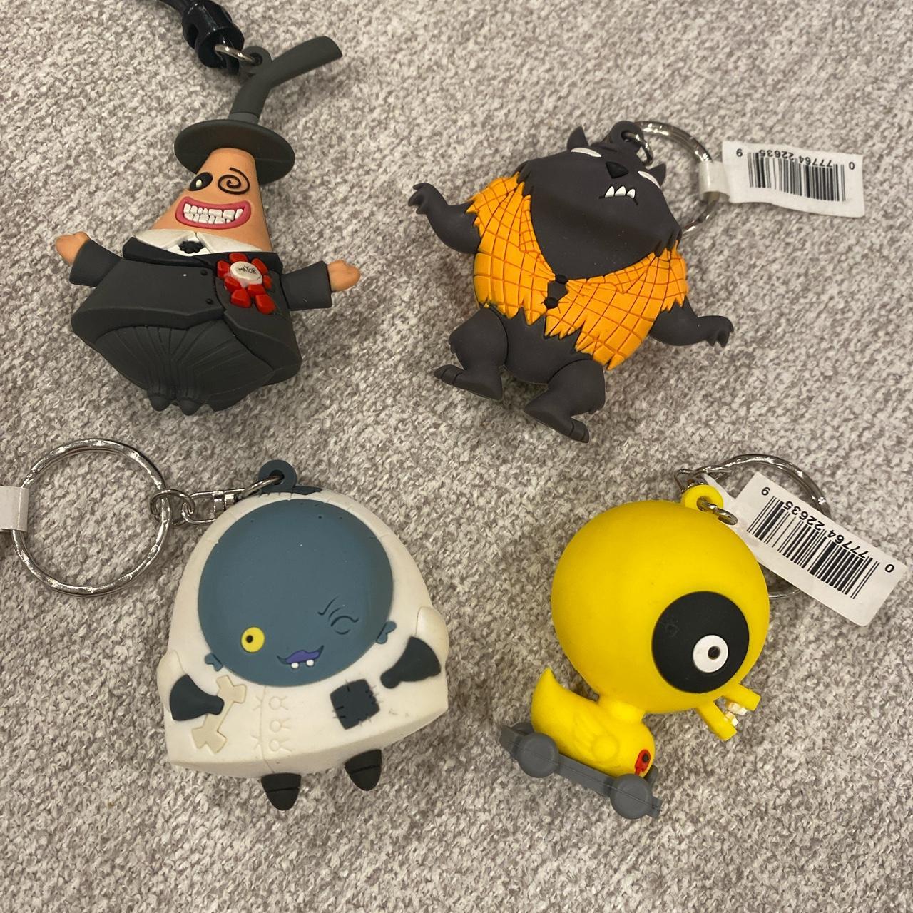 Nightmare Before Christmas Keychains: Condition... - Depop