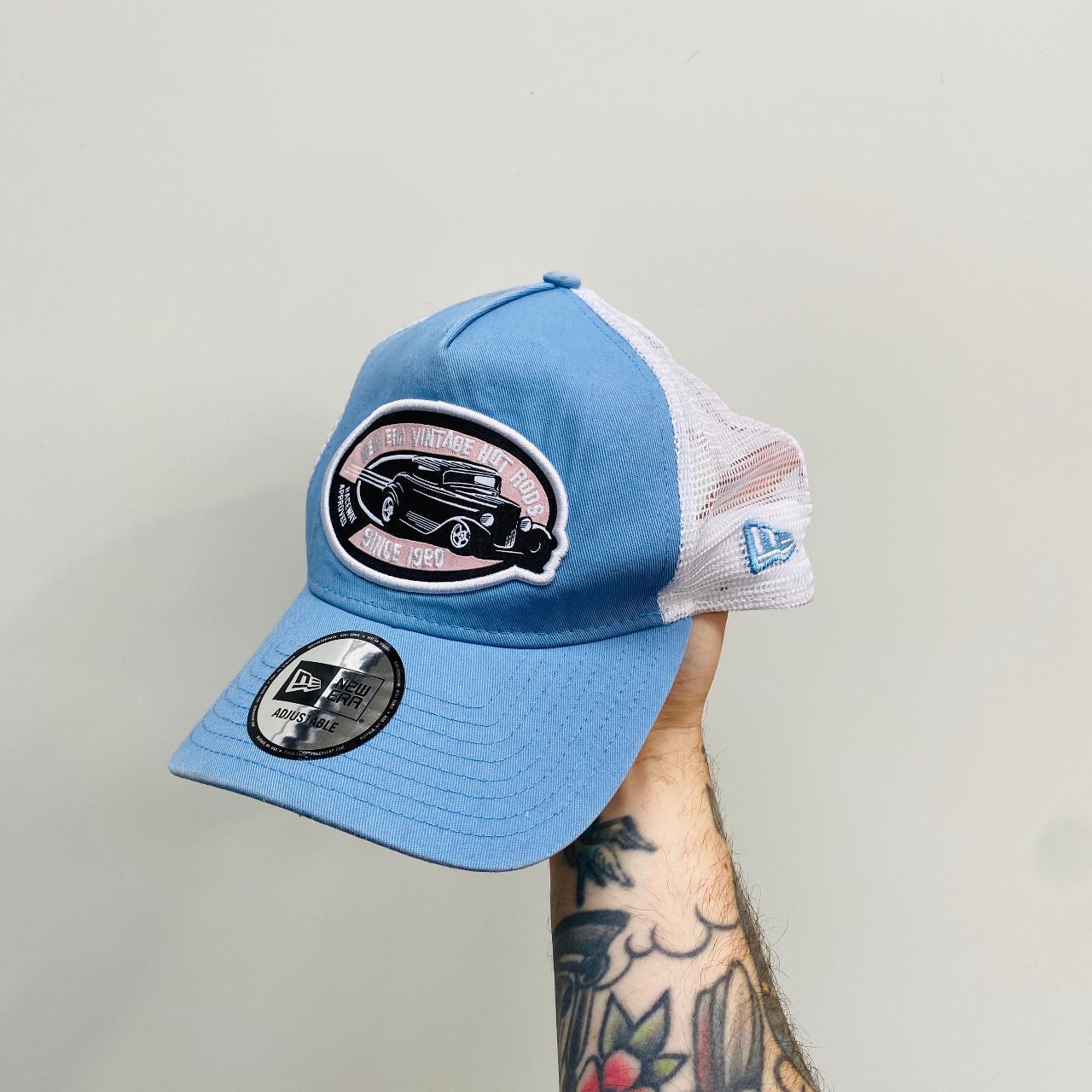 Vintage New Era Vintage Hot Rod Snackback Hat Cap.... - Depop