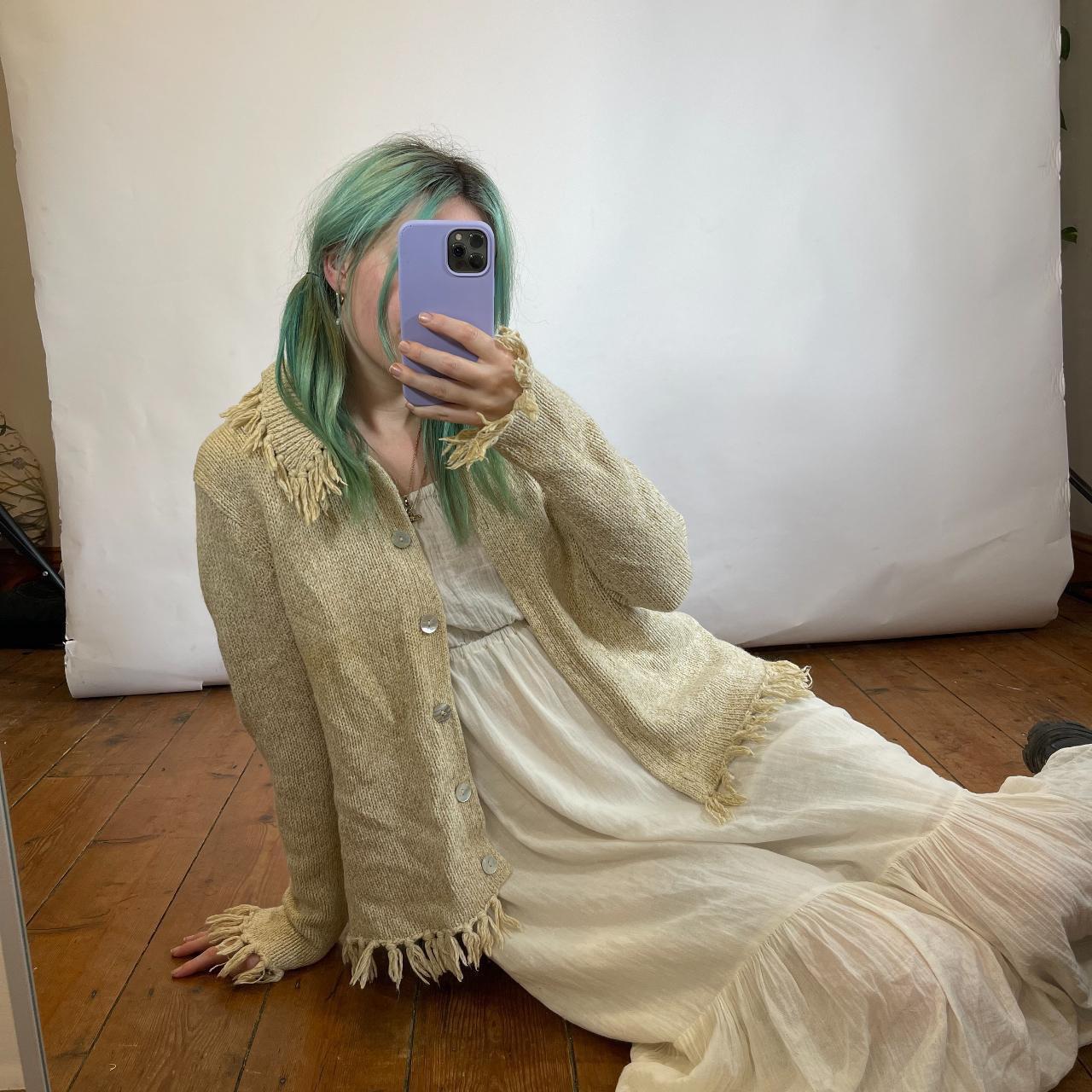 Vintage Gorgeous Boho Hippy Elf Wooden Toggle... - Depop