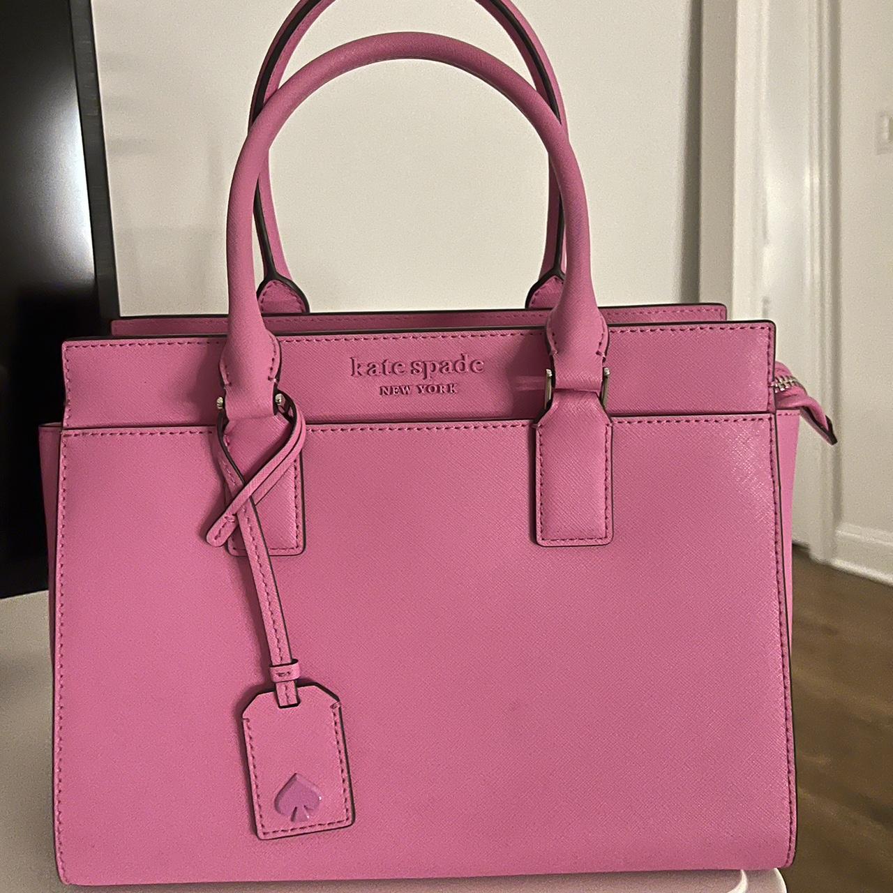 Bubblegum Pink Kate Spade Bag! Only worn a couple of... - Depop