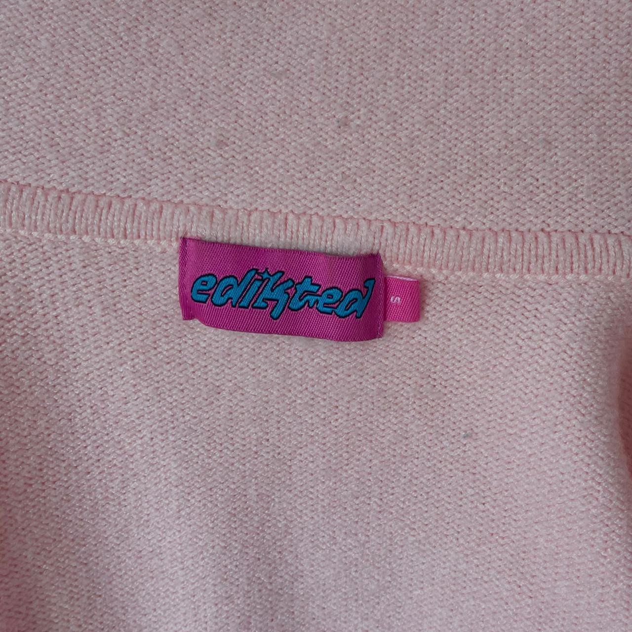 Edikted pink knitted set Size S Barely worn! - Depop