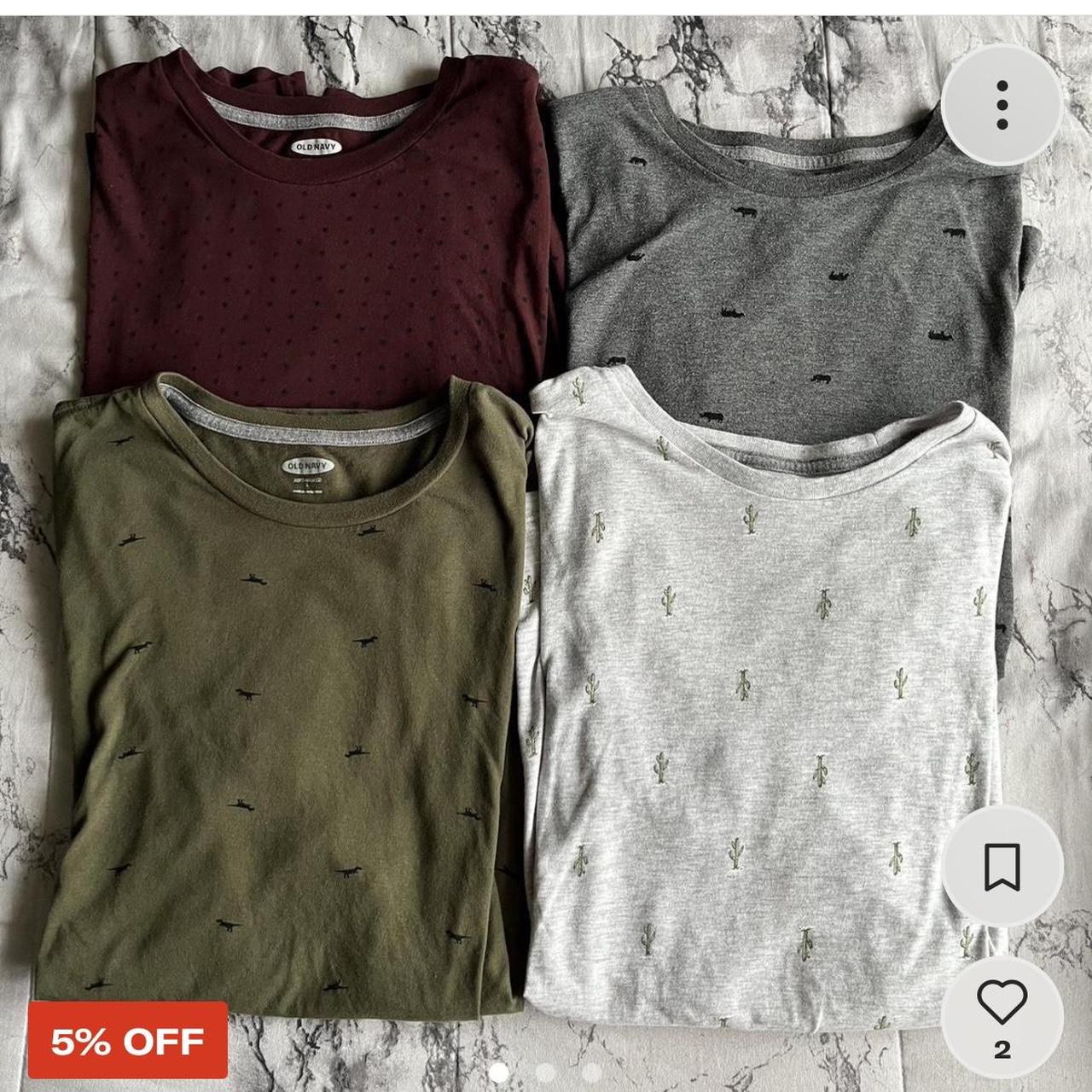 Mens Old Navy T Shirt Bundle All Size Large And Soft Depop