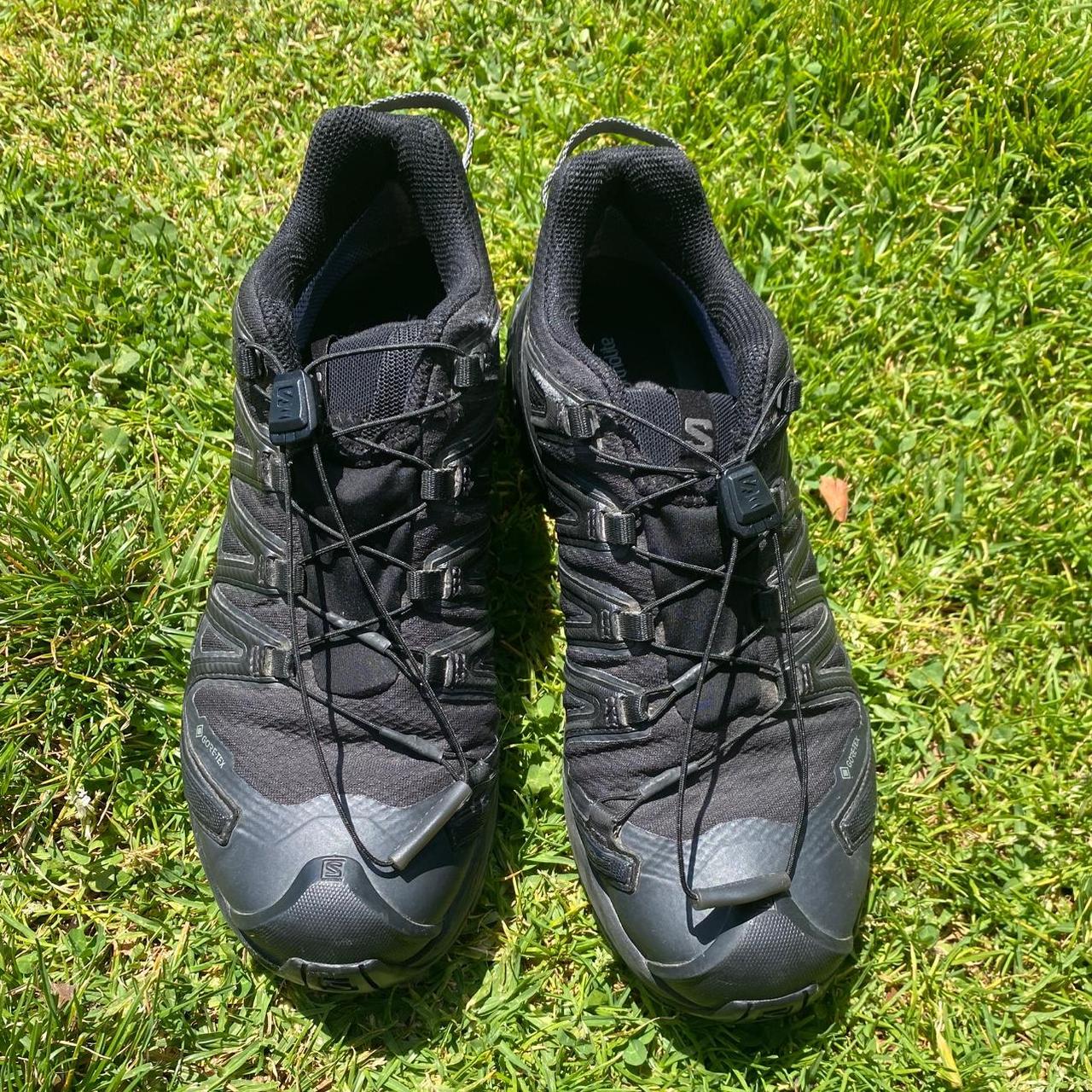 Black Salomon X Ultra 3D Gore-tex runners Size: UK... | Depop