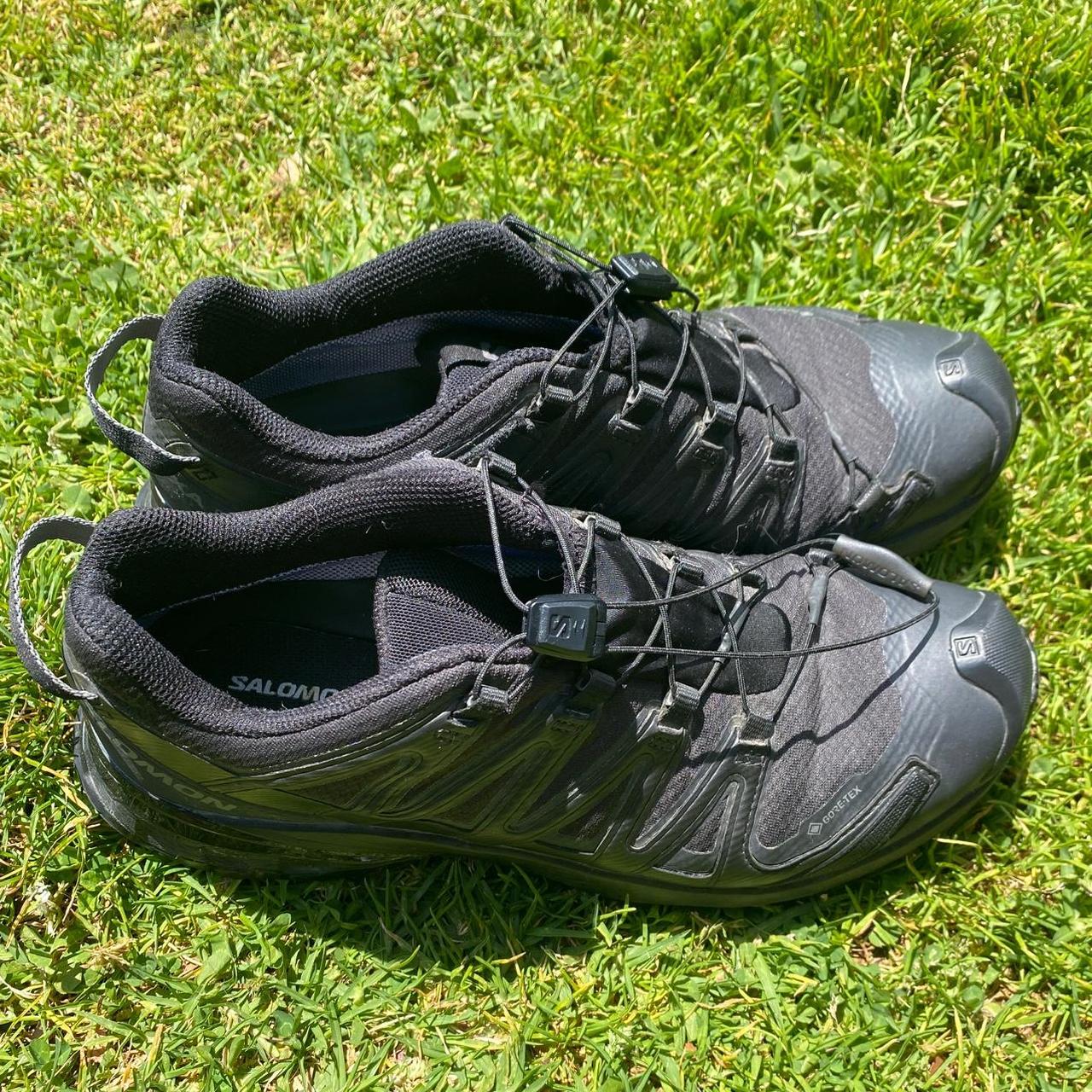 Black Salomon X Ultra 3D Gore-tex runners Size: UK... | Depop