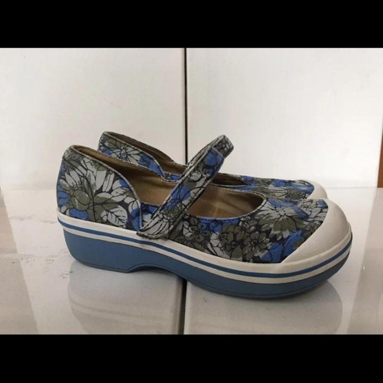 Adorable floral Dansko Mary Janes! Retro 90s boho... - Depop