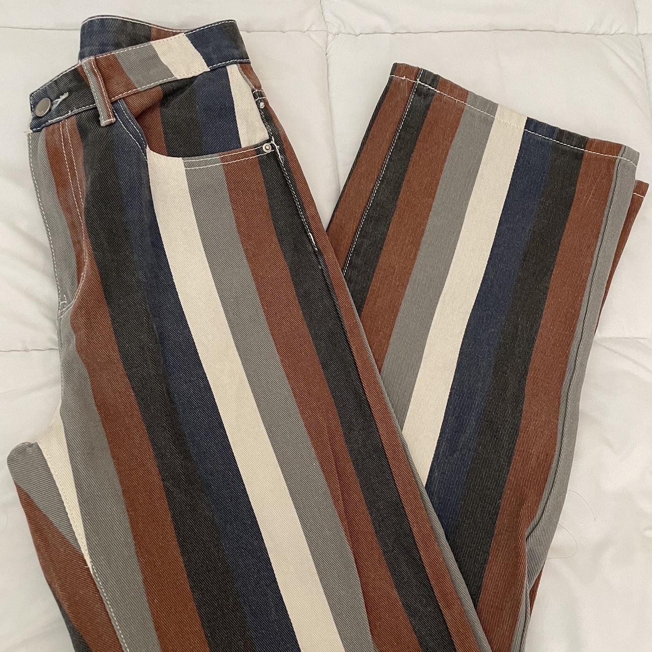 Multi color pants 🤍 I pay for shipping ️ Open to... - Depop