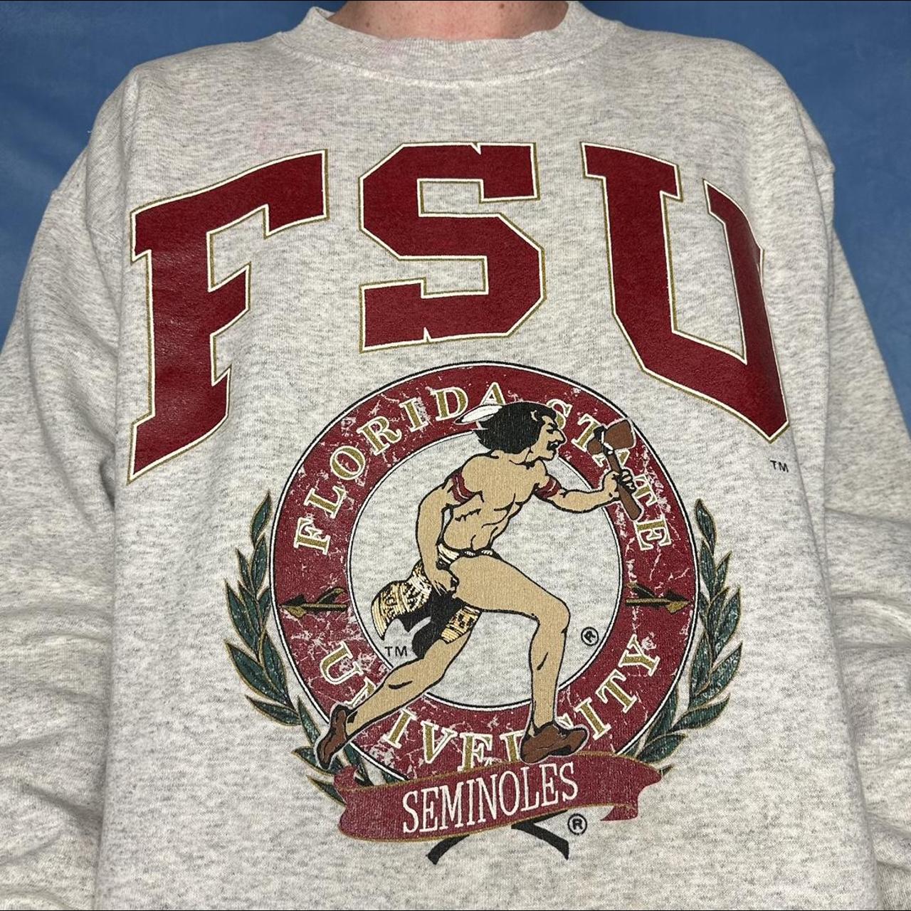 vintage florida state sweatshirt university... - Depop