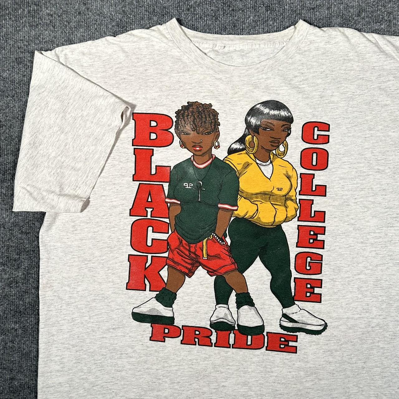 vintage 90s black college pride hbcu promo art... - Depop