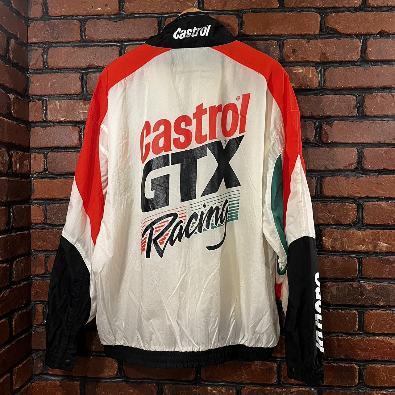 Castrol GTX Racing Windbreaker Size: XL Vintage... - Depop