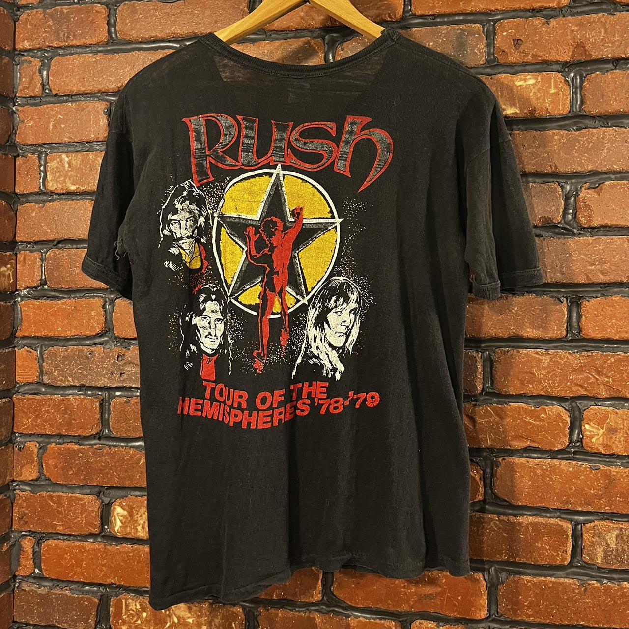 1978 Rush Tour T-Shirt Size: S Vintage... - Depop