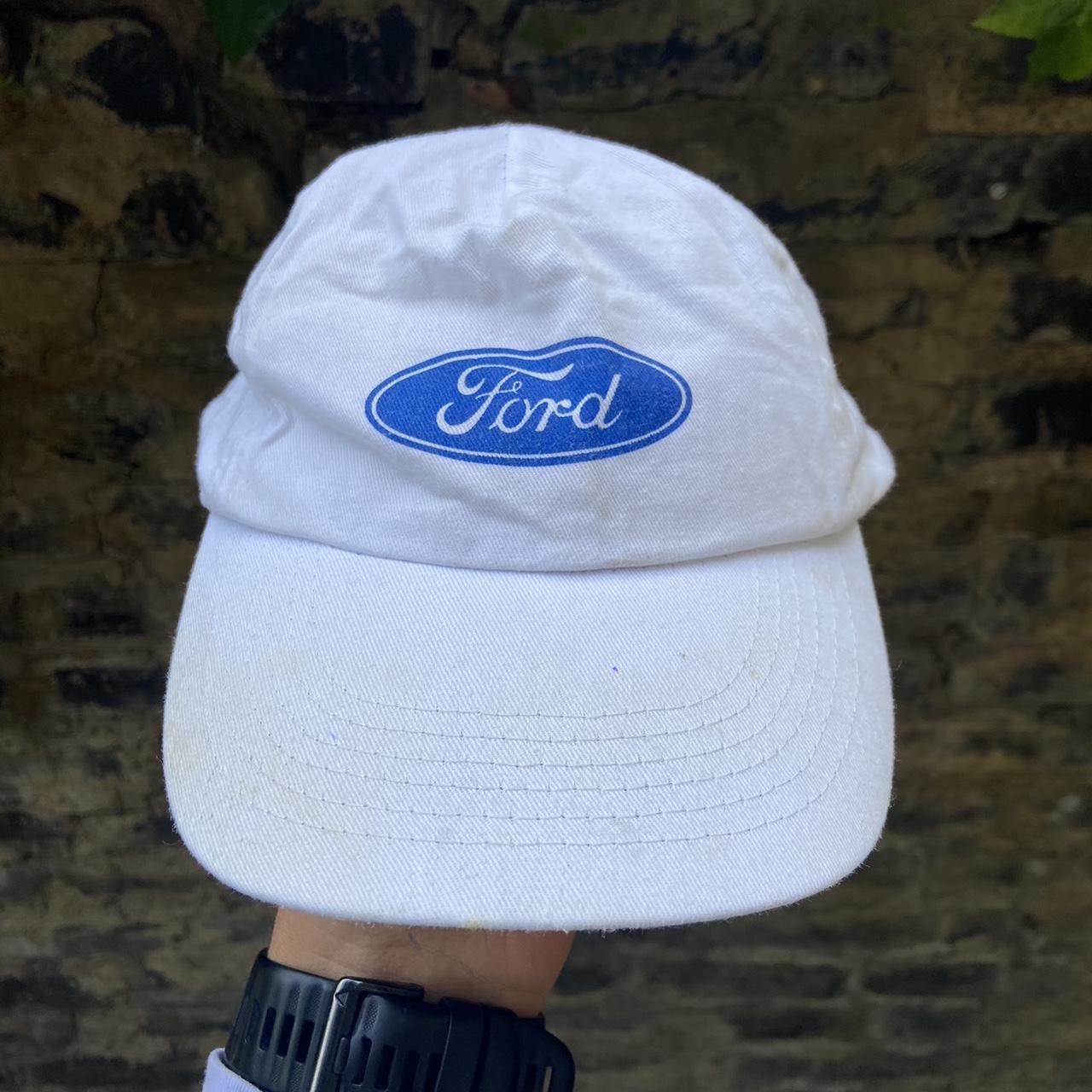 RARE Vintage White FORD Cap 🔥 vintage FORD promo... - Depop