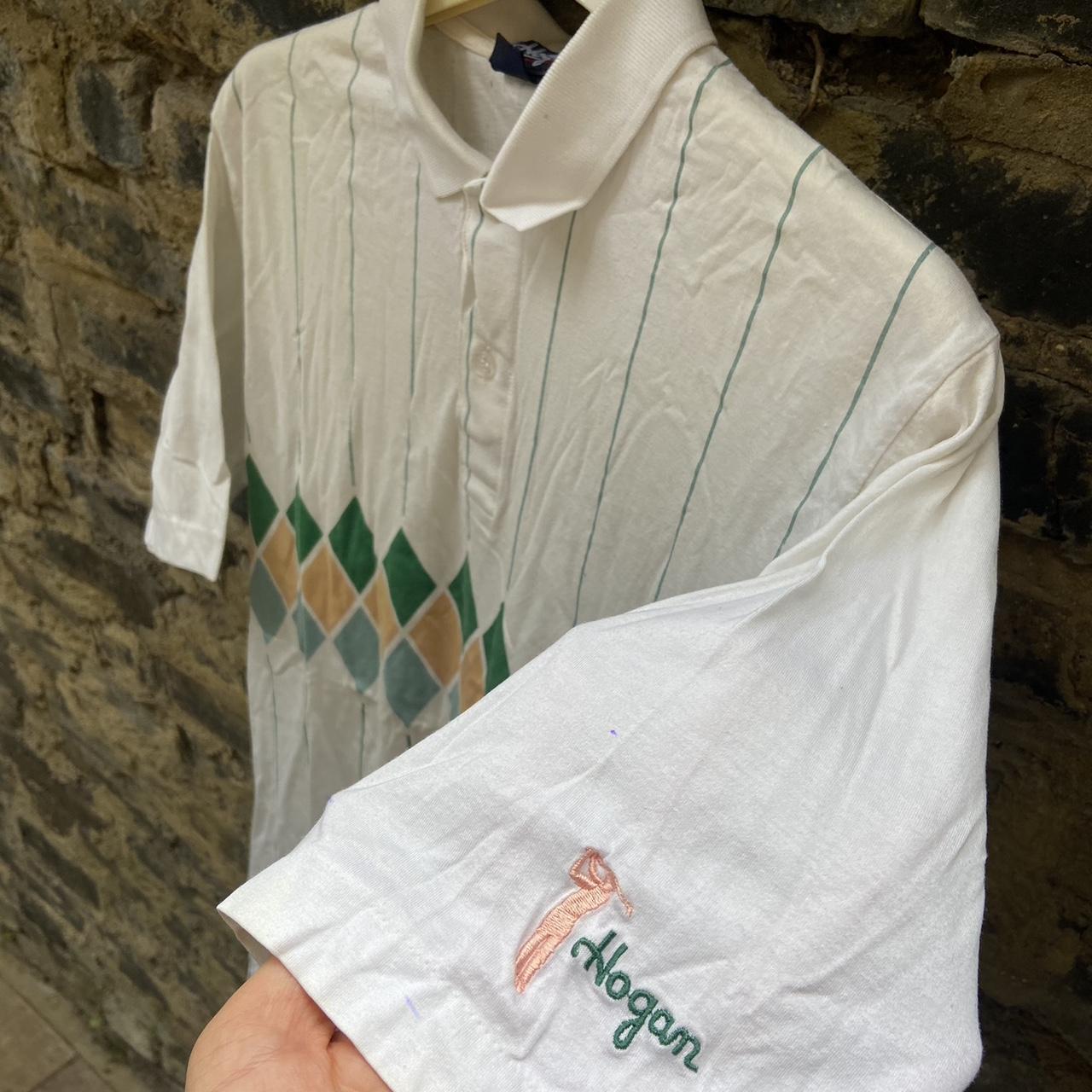 Vintage White Hogan Polo Shirt Men’s M... - Depop