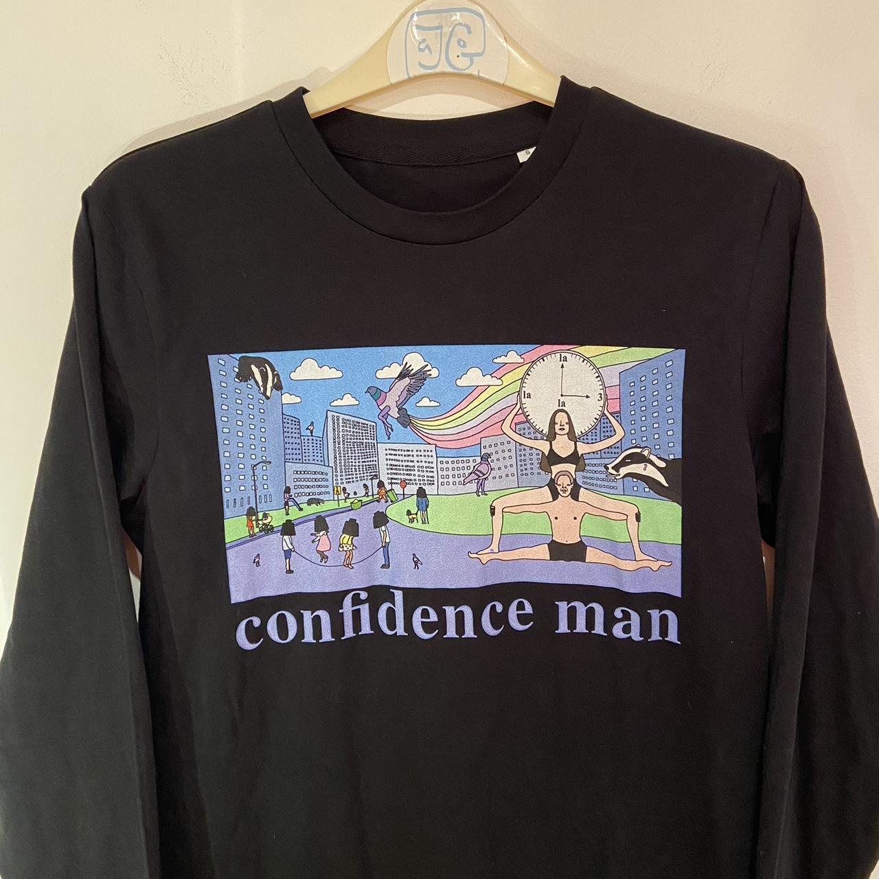 RARE As new Black Confidence Man x Chris Simpsons... | Depop