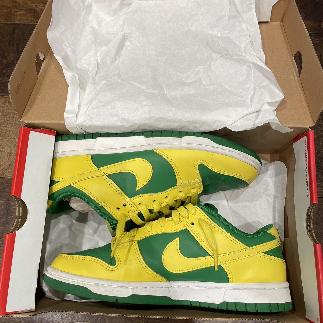 Nike Dunk Low SE “reverse brazil” size 8 men | Depop