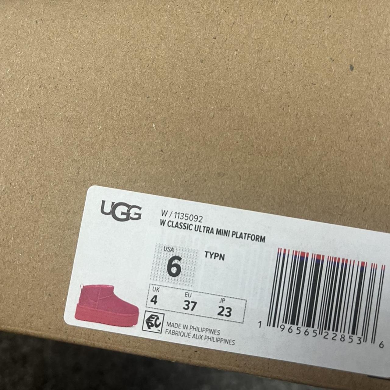 UGG Classic Ultra Mini Platform Barbie Pink Comes... - Depop