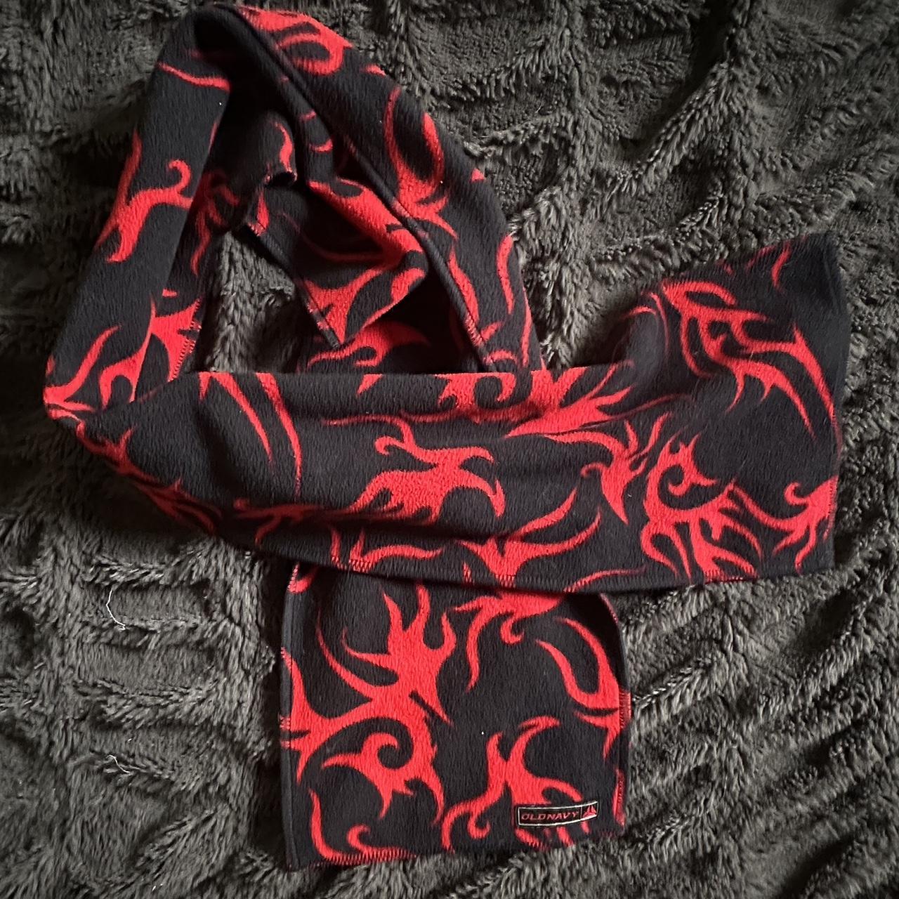 flame scarf - Depop