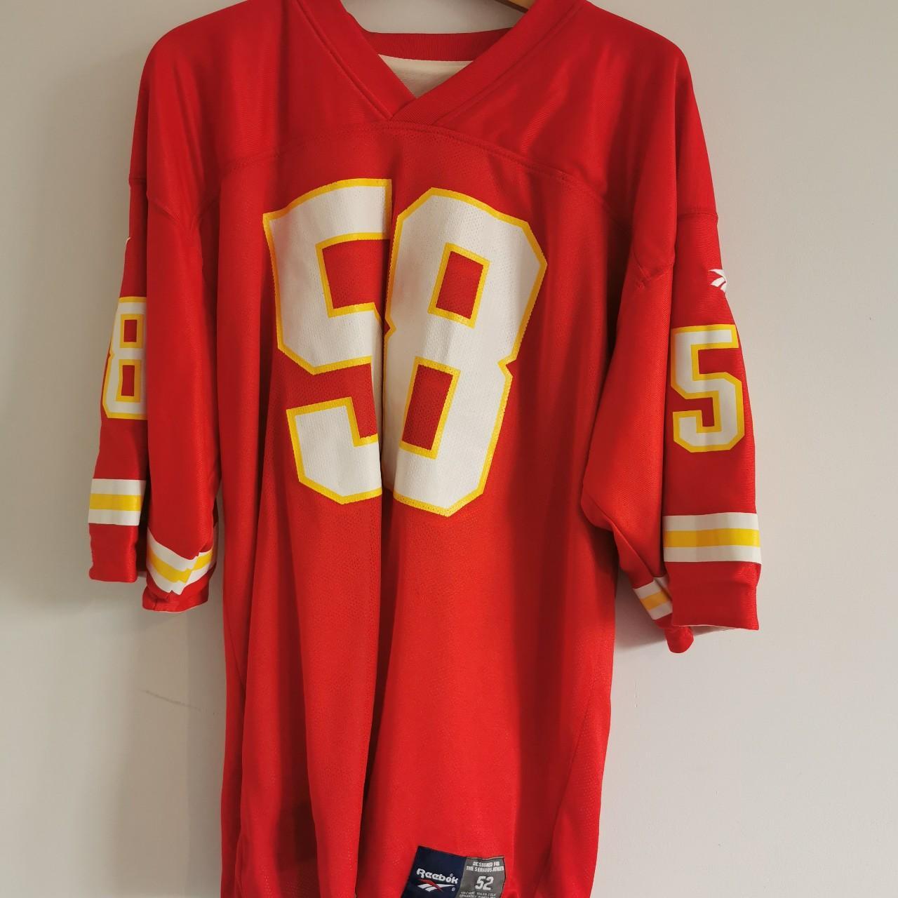 Derrick Thomas #58 Kansas City Chiefs Reebok... - Depop