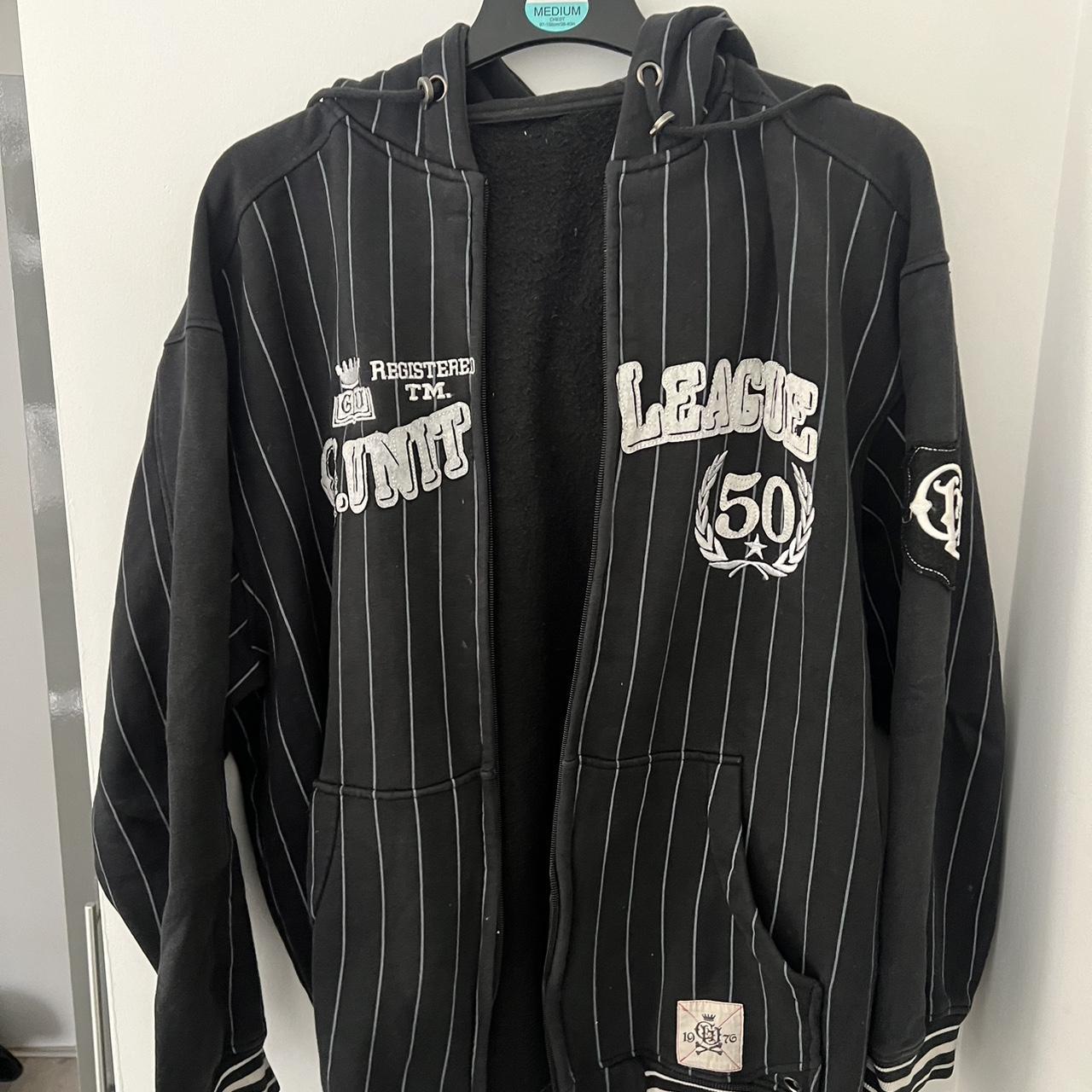 Vintage G-Unit zip hooded jumper - Size XXL. Black... - Depop