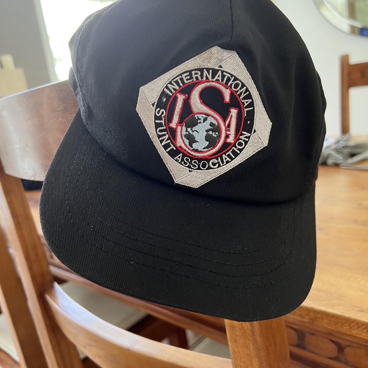 International Stunt Association cap. Black with... - Depop