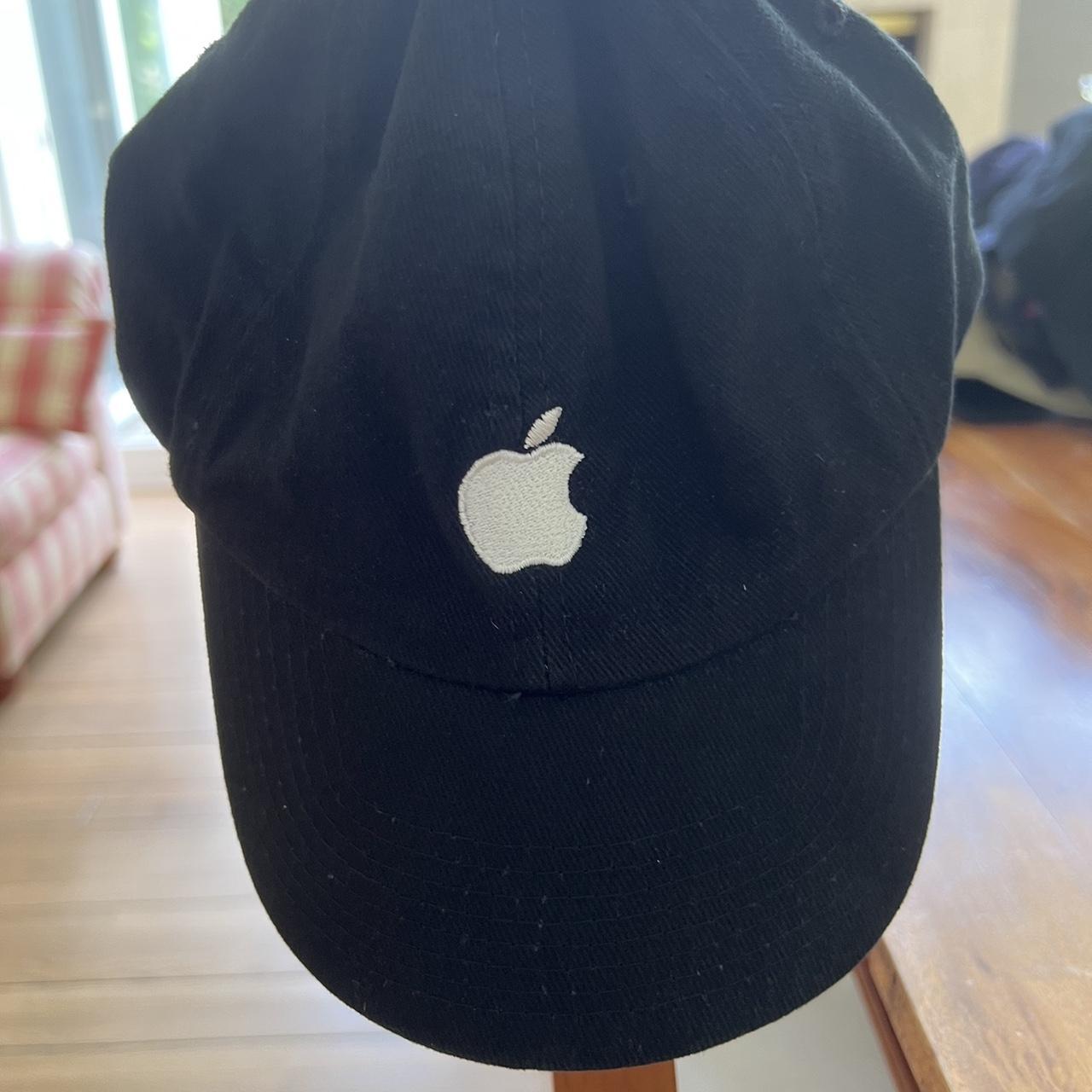 Apple cap. Apple logo embroidered on front.... - Depop