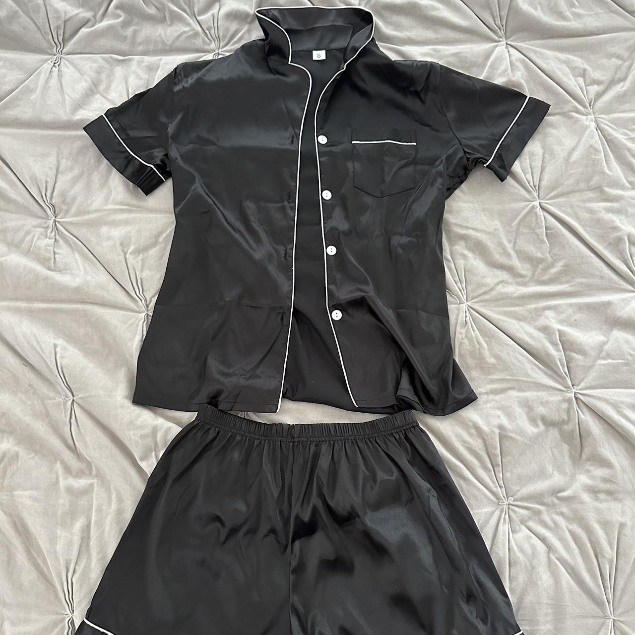 Satin Matching Pj Set - Depop